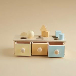 Toys | Montessori Highquality Wooden Toy Shape Sorter And Object ...